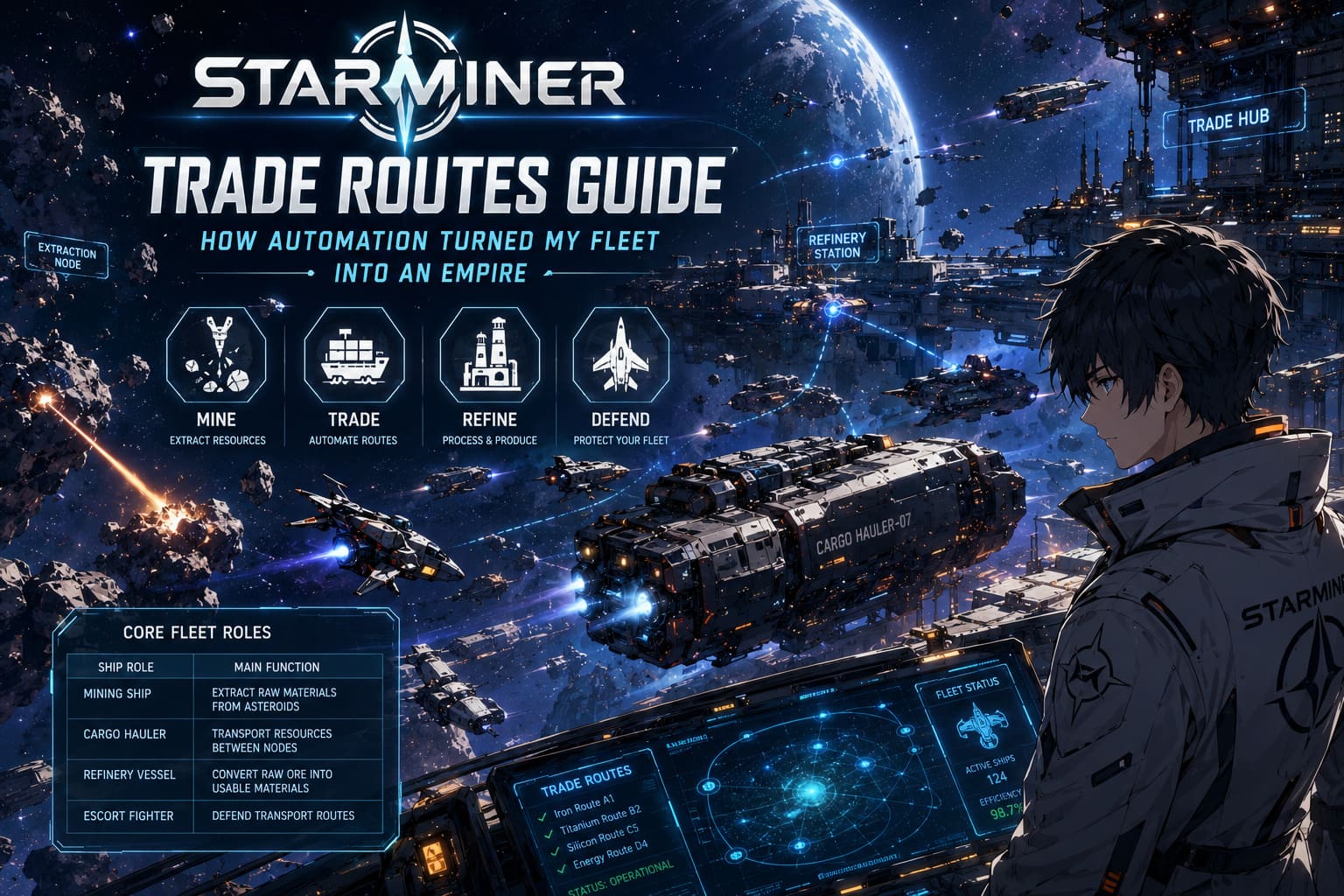 Starminer Trade Routes Guide: How Automation Turned My Fleet Into an ...